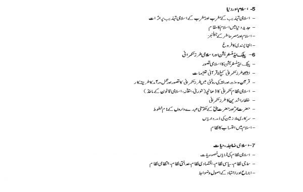 CSS Islamiat Syllabus - CSS ONLINE
